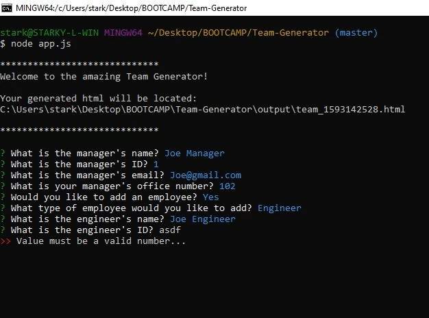 GitHub - shmoesolid/Team-Generator